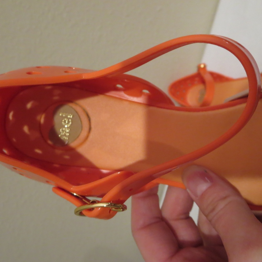 Melissa Shoes Milkshake Jelly Heart Cutout Sandals - Gem